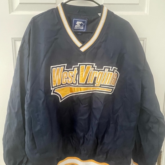 STARTER | Sweaters | Vintage Wvu Starter Jacket | Poshmark